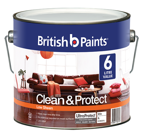 British Paints Love Note | White Colour Chart & Palette
